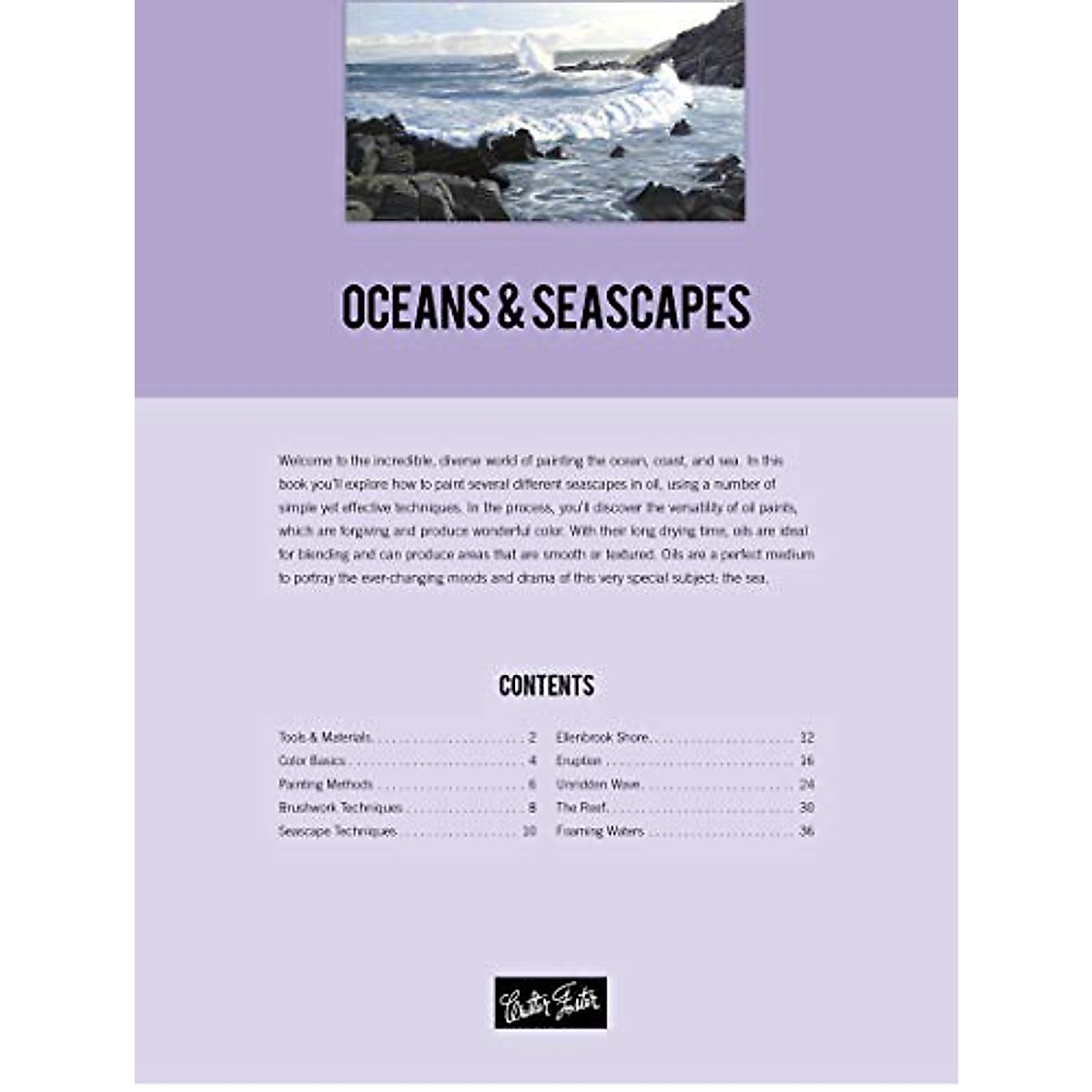 Oil Painting: Oceans & Seascapes: Learn to paint step by step (How to Draw & Paint)