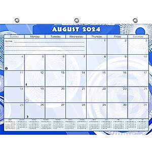2024-2025 Academic Year 12 Months Student Calendar/Planner for 3-Ring Binder, Desk or Wall (Edition #013)