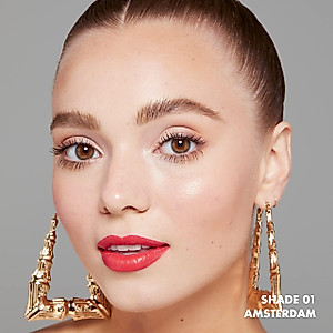 NYX PROFESSIONAL MAKEUP Soft Matte Lip Cream, Lightweight Liquid Lipstick - Amsterdam (Pure Red)