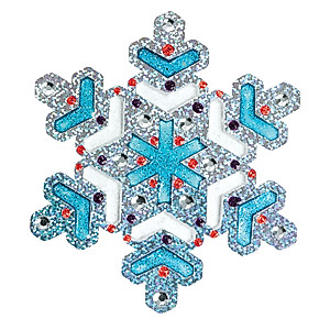 Creativity for Kids Holiday Easy Sparkle Window Art Craft Kit: Create 7 Window Art Designs, Holiday Crafts, Christmas Crafts for Kids Ages 6-8+, Christmas Activities for Kids