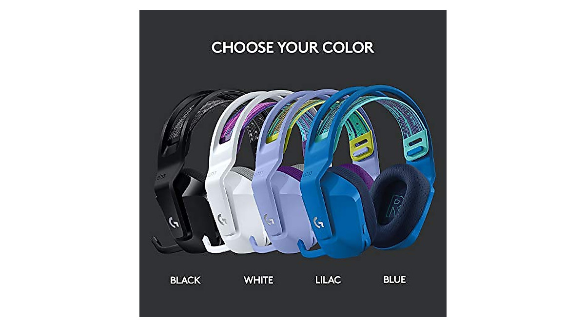 Logitech G733 Wireless Gaming Headset with RGB & Blue VO?CE Mic