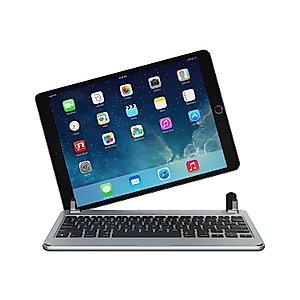 Brydge 10.5 Keyboard for iPad Air (2019) | Aluminum Bluetooth 4.2 Keyboard with Backlit Keys (Space Gray)