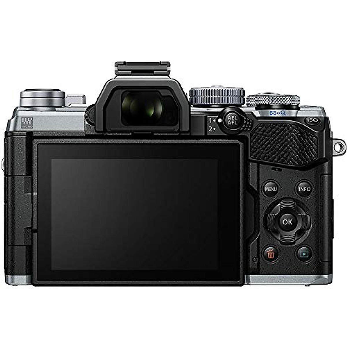 Olympus OM-D E-M5 Mark III Mirrorless Digital Camera Body + M.Zuiko Digital ED 14-42mm f/3.5-5.6 EZ Lens (Silver)