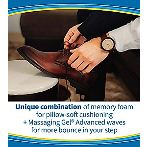 Dr. Scholl's Comfort and Energy Memory Fit Insoles for Men, 1 Pair, Size 8-14
