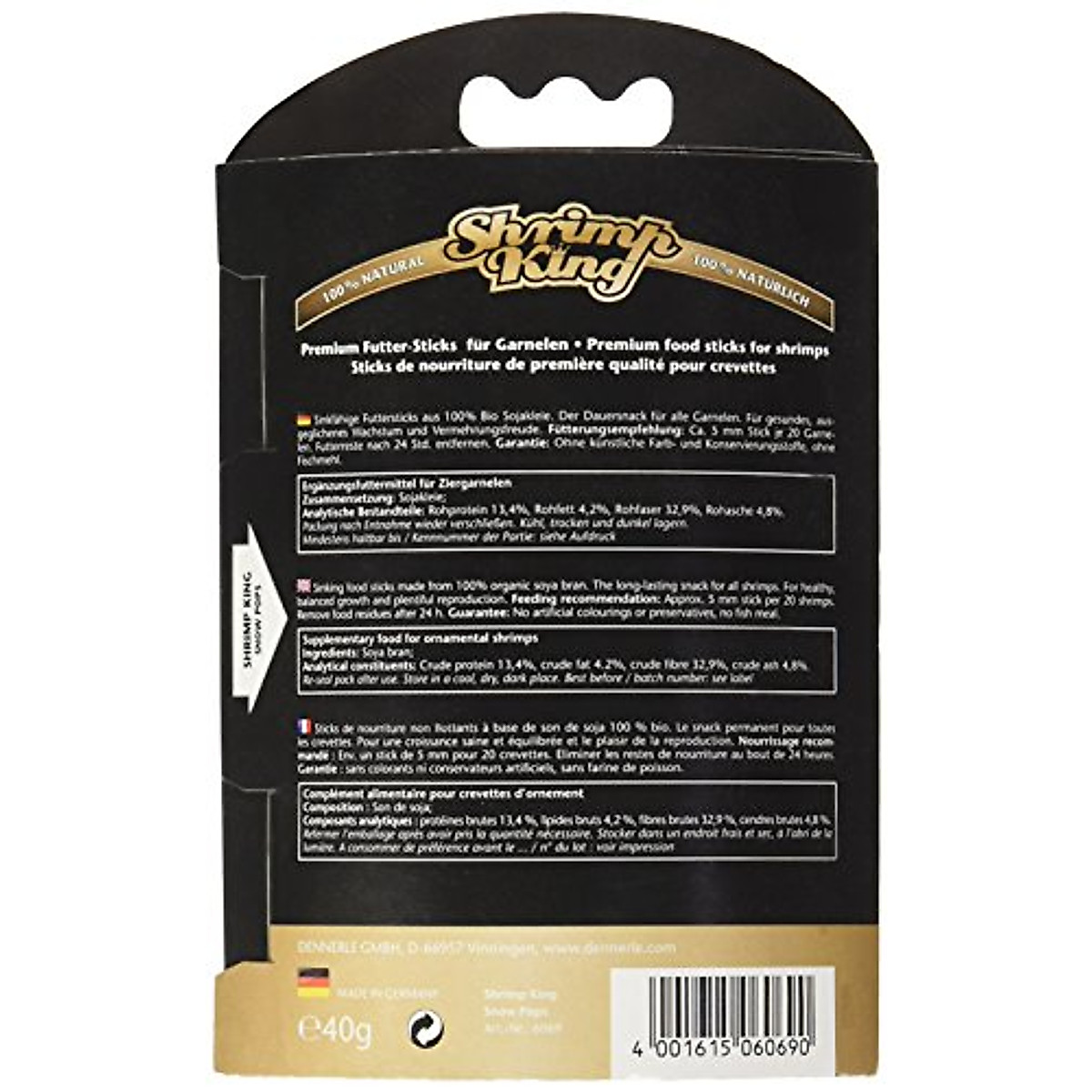 Shrimp King Snow Pops Brown 1.4 Ounce (Pack of 1)