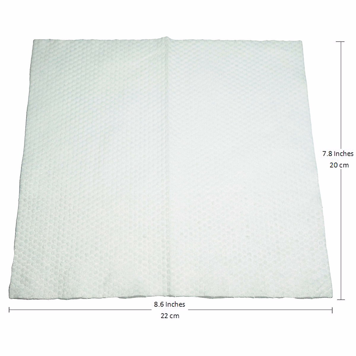 JINS-Hung Natural Disposable Facial Towel (2 Pack) - 100% Soft Terry Cloth Fabric Soft Face Towel - Makeup Remover Tissues - Professional Everyday Comfort Facial (80 Pcs/Pack)