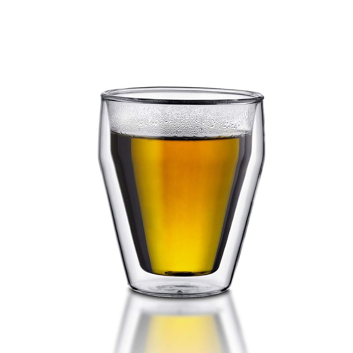 Bodum Torst 2-Piece 8-Ounce Double Wall Glass, Small, Clear