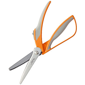 Fiskars Easy Action Pinking Shears, 10.5 Inch (191000-1001)