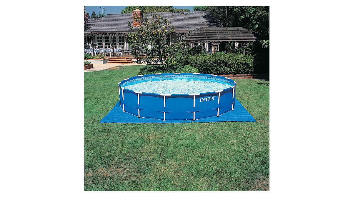 Intex 15ft Metal Frame Pool Set | Easy Setup & Durable Fun