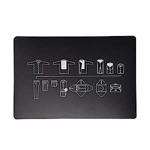 Garment Packing Folder For Travel Clothes Organizer Travel Garment Bag Luggage Accessory Black