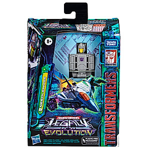 Transformers Toys Legacy Evolution Deluxe Needlenose Toy with 2 Targetmaster Toys, 5.5-inch, Action Figure for Boys and Girls Ages 8 and Up
