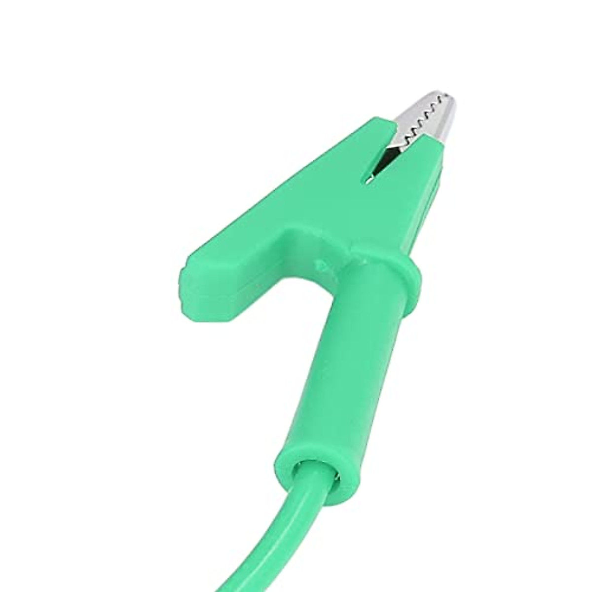Clips Testing Cable, Dual Ended Crocodile Clip Test for Battery(green)