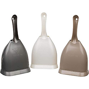 Petmate Scoop and Hide Cat Litter Scoop with Storage Compartment and Built-in Rake, Durable Long Handle Litter Scooper, Deep Shovel for Maximum Sifting