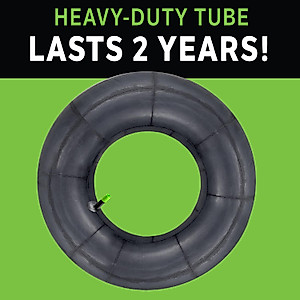 Slime 30012 Inner Tube for wheelbarrows, Lawn Mowers, Trailers, Tractors, Golf Carts, 4-Wheelers and More, Extra Strong, Includes Self-Sealing Sealant, Heavy Duty, Replacement, 4.80/4.0-8"