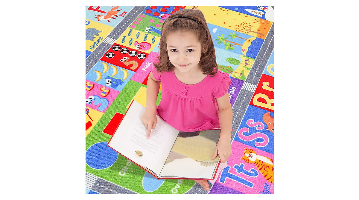 HOMORE Kids Educational Rug - Learning Playmat for Kids