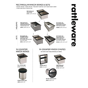 Rattleware Rubber Replacement Knock Box Bar Cover - Durable & Easy-to-Install Espresso Waste Solution, Fits Select Models with Welded Bars, High-Quality Design (6.25")