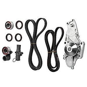 Timing Belt Water Pump Kit, Precise Low Noise Safe Strong Strength 19200 RDV J01 Stable Connection for Acura