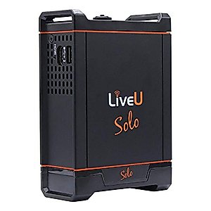 LiveU Solo Wireless Live Video Streaming Encoder Facebook Live, Twitch, YouTube, and Twitter Live Video Streams