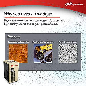 Ingersoll-Rand Compressed Air Dryer Refrigerated Type D108IN 64 SCFM 23231855