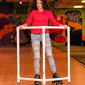 Karben SkateRanger XL - Tall Size Roller Skating Trainer SkaterAid - White