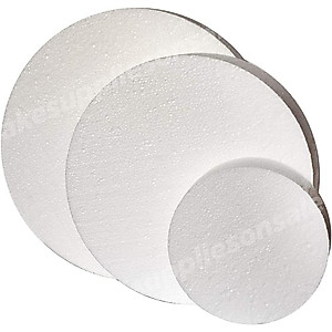 8" Round Cake Dummy 4" High