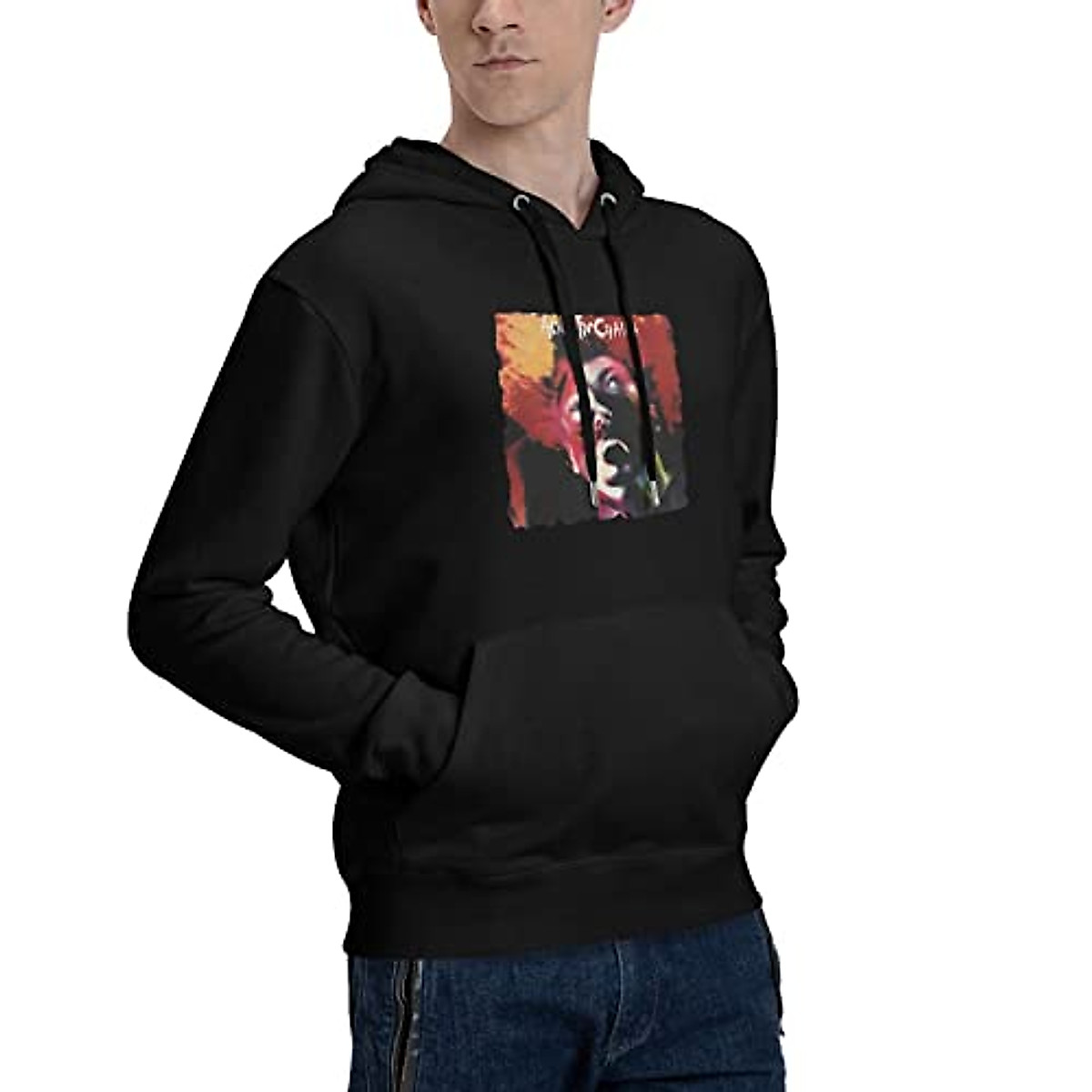 Alice Rock In Music Chains Band Jar Of Flies Hoodie Men Sweatshirts Trendy Pullover Sweatshirt Long Sleeve Hooded For Teens Men Youth Black 3x-Large