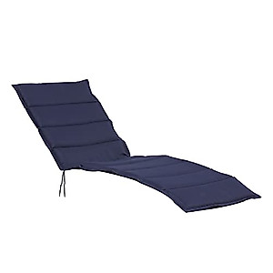 Creative Living Portable,Folding Cushion for Outdoor Chaise Lounge, 1 Count (Pack of 1), Blue 39 Pound