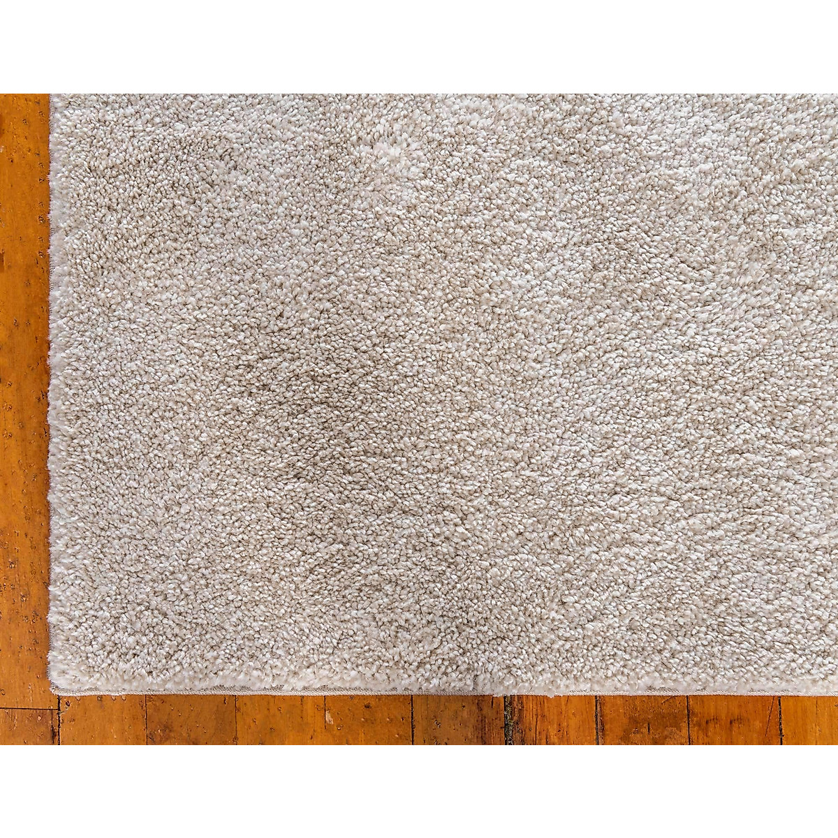 Unique Loom Solo Collection Area Rug - Calabasas (10' x 13' Rectangle, Ivory)