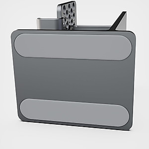 DREWCHAN Stand Holder for Desk Adjustable Aluminum Stand Holder Unversal Cell Phone Dock Home Office Desk Accessories Compatible with iPad Pro 11, 12.9/iPad 10.9 10th; Surface Pro (Grey)