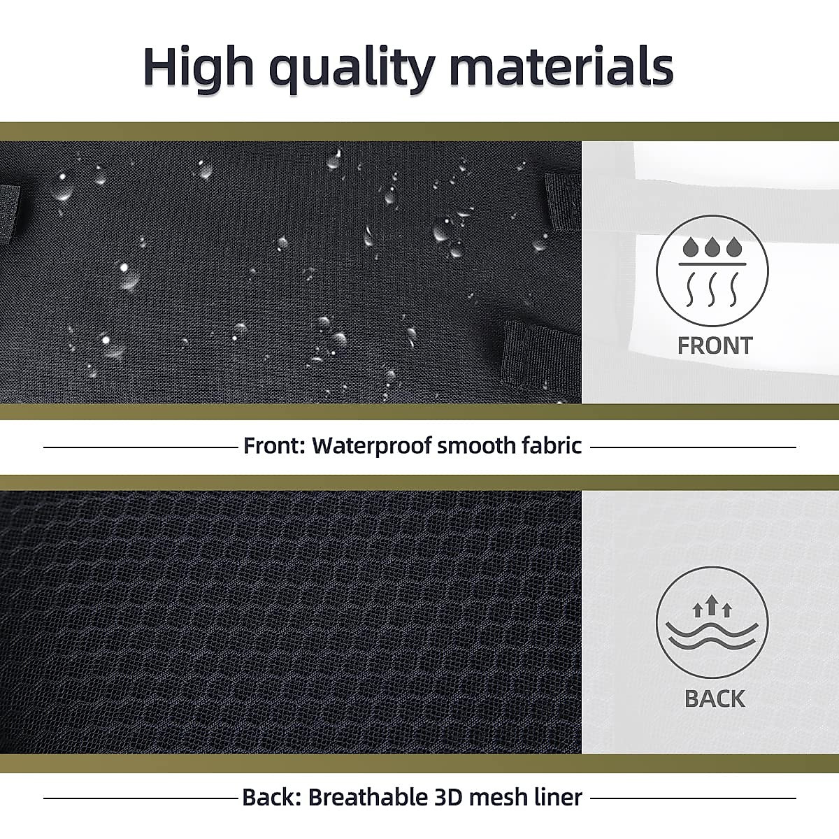 MANGEMA Heavy Duty Radio Harness Holder Tactial Chest Tool Pag Front Pounch Holster Pack MOLLE Vest Breathable 3D Mesh Liner Military Vest for Baofeng UV5R Motorola Kenwood Two Way Radio Walkie Talkie