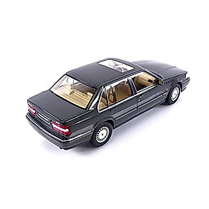 Solido 1:18 Triple 9 1996 Volvo 960 Dark Grey Metallic Die-Cast Model Car
