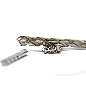 OXTUL 5PCS 5/16" Inch HSS General Purpose Heavy Duty Jobber Length Cobalt Twist Drill Bits,ideal for drilling on mild steel, copper, Aluminum, Zinc alloy etc.