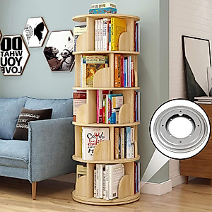 RHBLME 2 Pack 9 Inch Lazy Susan Hardware, 360° Rotating Bearing Plate 5/16" Thick, 750lbs Heavy Duty Lazy Susan Turntable Swivel Base for Rotating Table, Kitchen Cabinet, Serving Tray