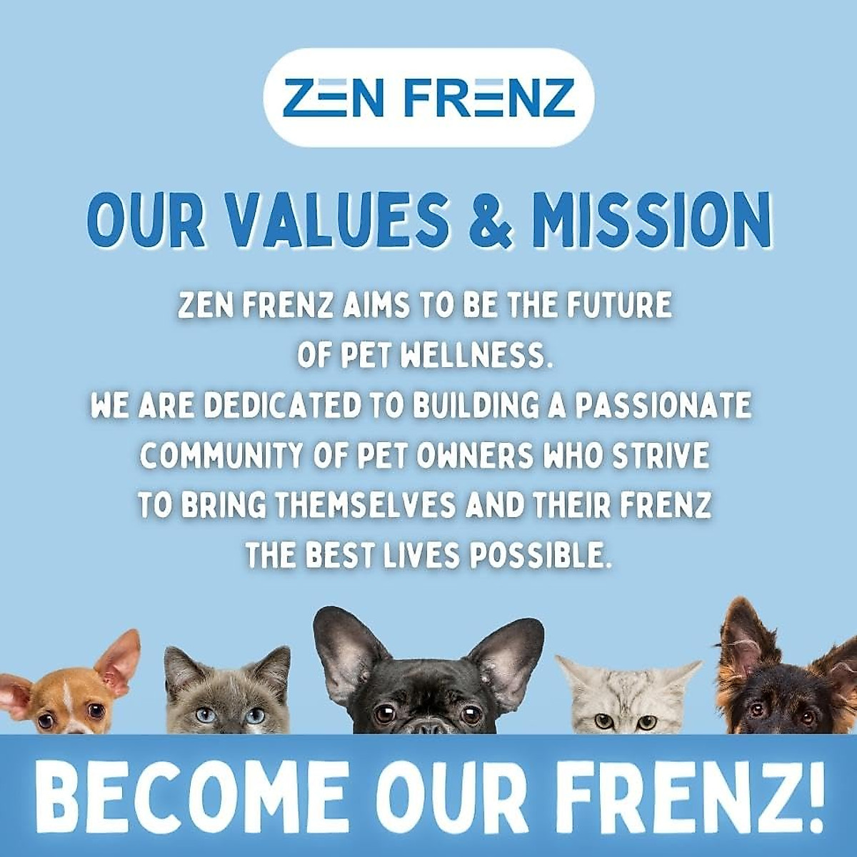 Zen Bites - Calming Chews for Pets - 120 Count - Organic Hemp Treats for Dogs & Cats - Stress Relief - Promotes Relaxation - Thunderstorms - Fireworks - Travel Friendly