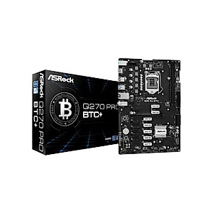 Asrock Q270 PRO BTC+ Mining Board Intel 1151 ATX DDR4 Motherboard