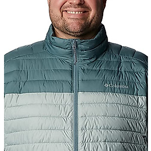 Columbia Men's Silver Falls Jacket, Niagara/Metal, X-Large