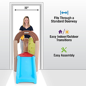 Simplay3 Young Explorers Activity Climber - Indoor or Outdoor Climber and Activity Playset for Toddlers and Kids, Made in USA