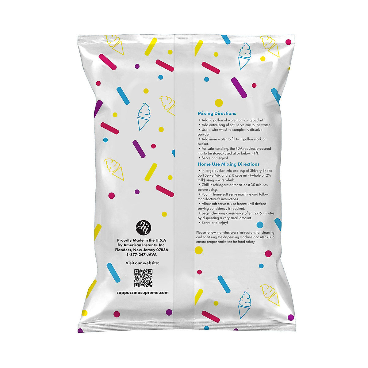 Shivery Shake Pistachio Soft Serve Ice Cream Mix