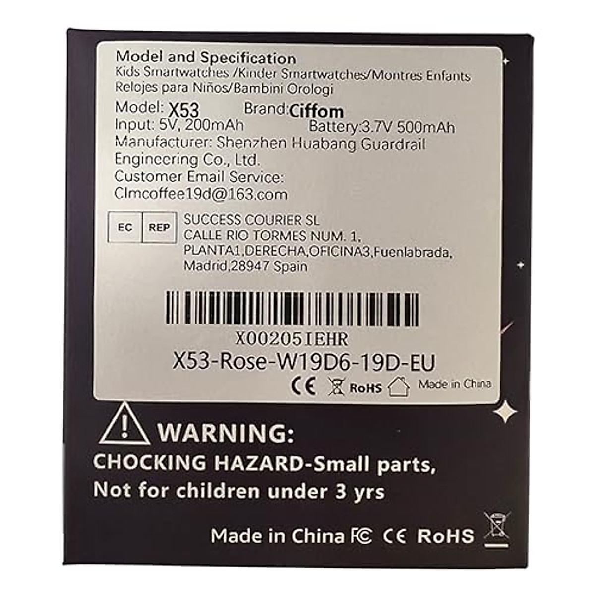 Smart Watch for Kids Gift for Girls Toys Age 6-8 Kids Game Smart Watches for Boys 8-10 with 24 Games Video Camera Music Alarm Educational Birthday Gifts Ages 6 7 8 9 10 11 12 Years Old (Purple)