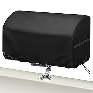 Boat BBQ Grill Cover Waterproof 23x15x15in, for Magma ChefsMate Gas Grill, Magma Cabo Grill, Magma Newport 2 Infra Red Grill, Magma Catalina 2 Infra Red Grill, Heavy Duty Windproof Anti-UV