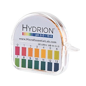 Hydrion Ph Paper (93) with Dispenser and Color Chart - Full Range Insta Chek ph- 0-13