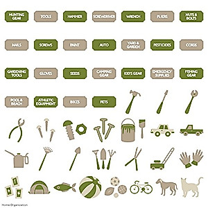 Cricut 2002653 Home Organization Cartridge