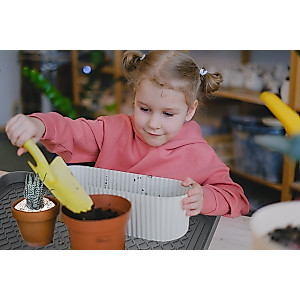 Boot Tray for Entryway Indoor, 2Pack Anti-Slip Large Shoe Tray, Multi-Purpose Rubber Shoe Drip Trays for Dog and Cat Food Bowls