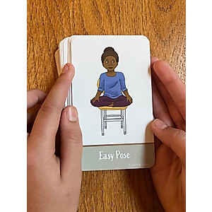 Kids Yoga Stories Chair Yoga Poses Cards for Kids: Short Movement Breaks for Calm and Focus in Classroom, Play Therapy or Calm Down Corner