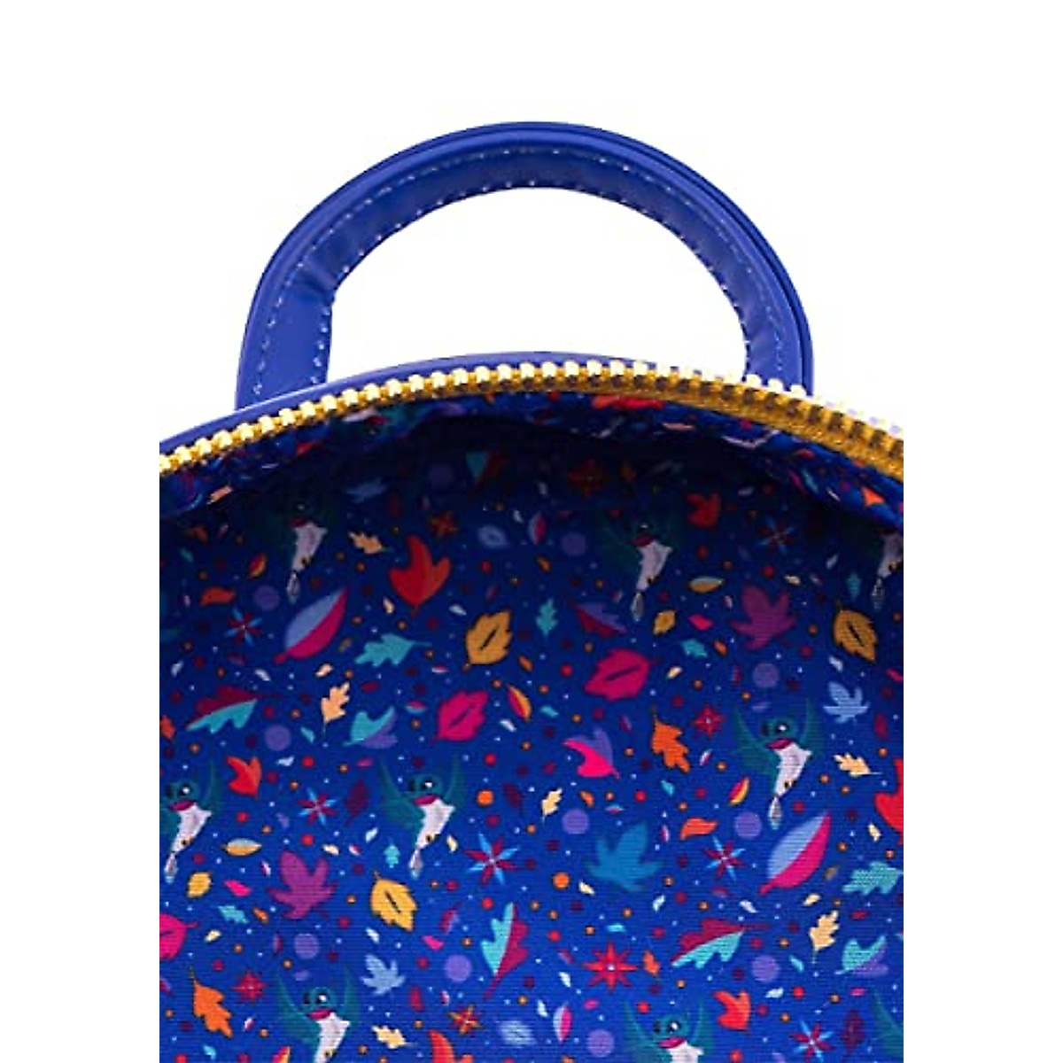 Loungefly Disney Pocohontas Just Around The River Bend Womens Double Strap Shoulder Bag Purse