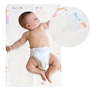 Newclears Baby Disposable Underpads Breathable Incontinence Diaper Changing Pads, 20 Count/Pack (23''x36'' - 6pack(120 Count))