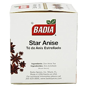 Badia - Star Anise Tea Caffeine Free - 10 Tea Bags