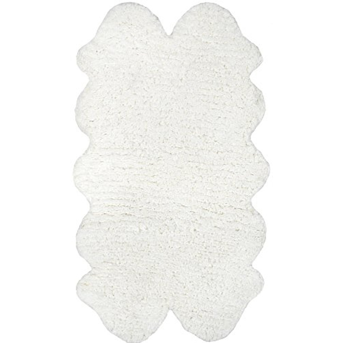 nuLOOM Quarto Faux Sheepskin Shag Area Rug, 3' 6" x 6',