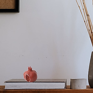 ONNPNN Simulation Pomegranate Shape Candle Molds, DIY Pomegranate Silicone Mold, 3D Pomegranate Chocolate Mould, Creative Artificial Fruit Soap Mould, for Home Decorations Cake Topper Resin Ornaments