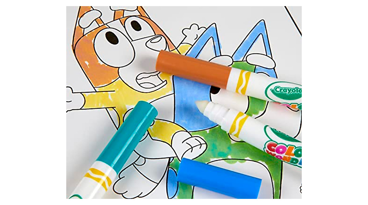Crayola Bluey Color Wonder Set - Mess Free Fun!